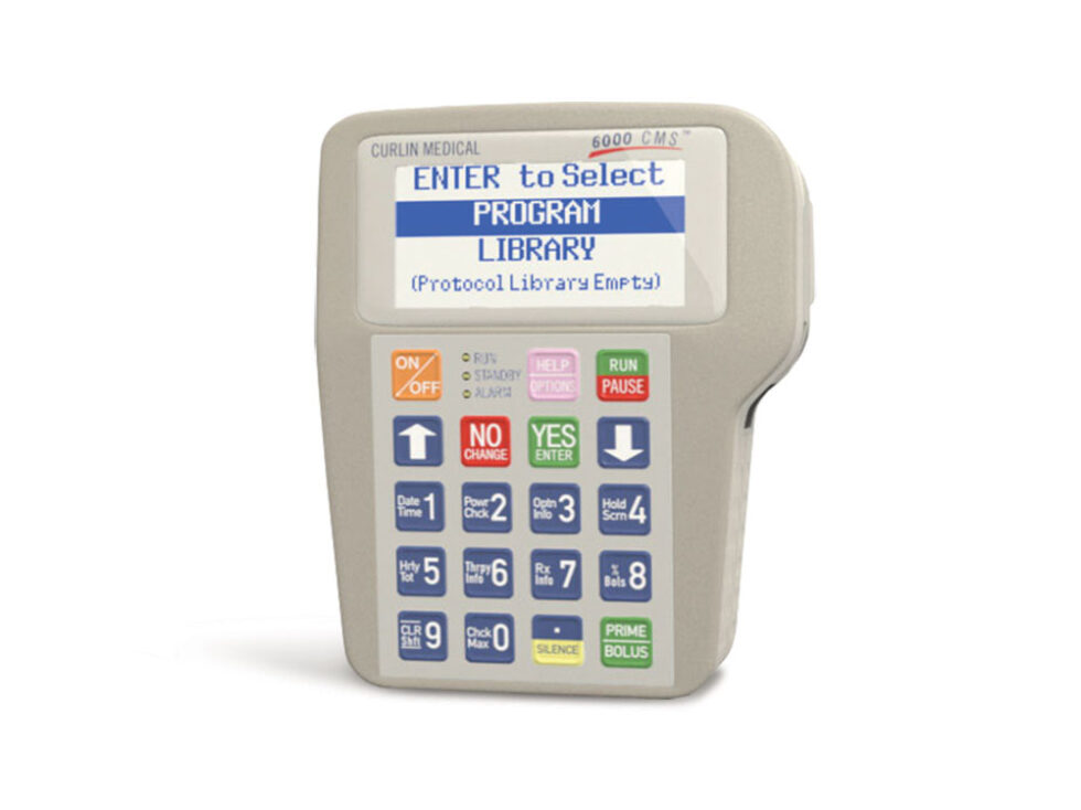 CURLIN 6000 Ambulatory Infusion Pump - Moog Medical